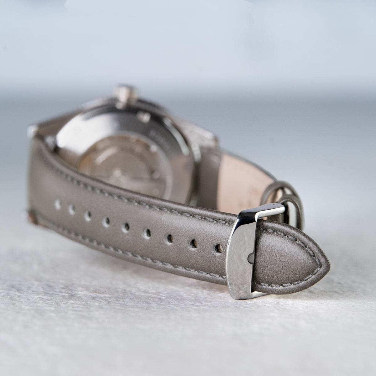 Quick Release Leather - Pewter Gray/Matched – Archer Watch Straps