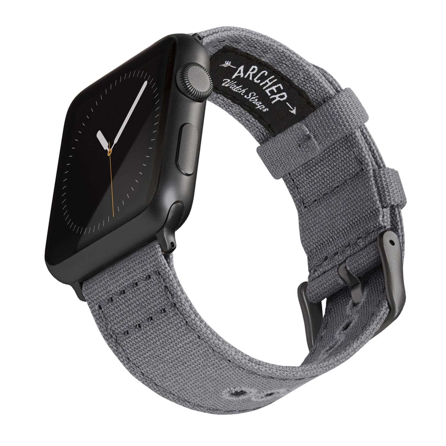 Apple Watch Canvas Watch Band - Slate Gray/Space Gray