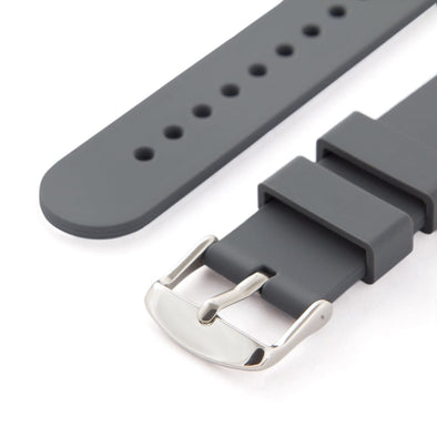 Quick Release Silicone - Graphite – Archer Watch Straps
