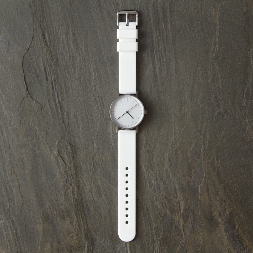 Quick Release Silicone - White – Archer Watch Straps